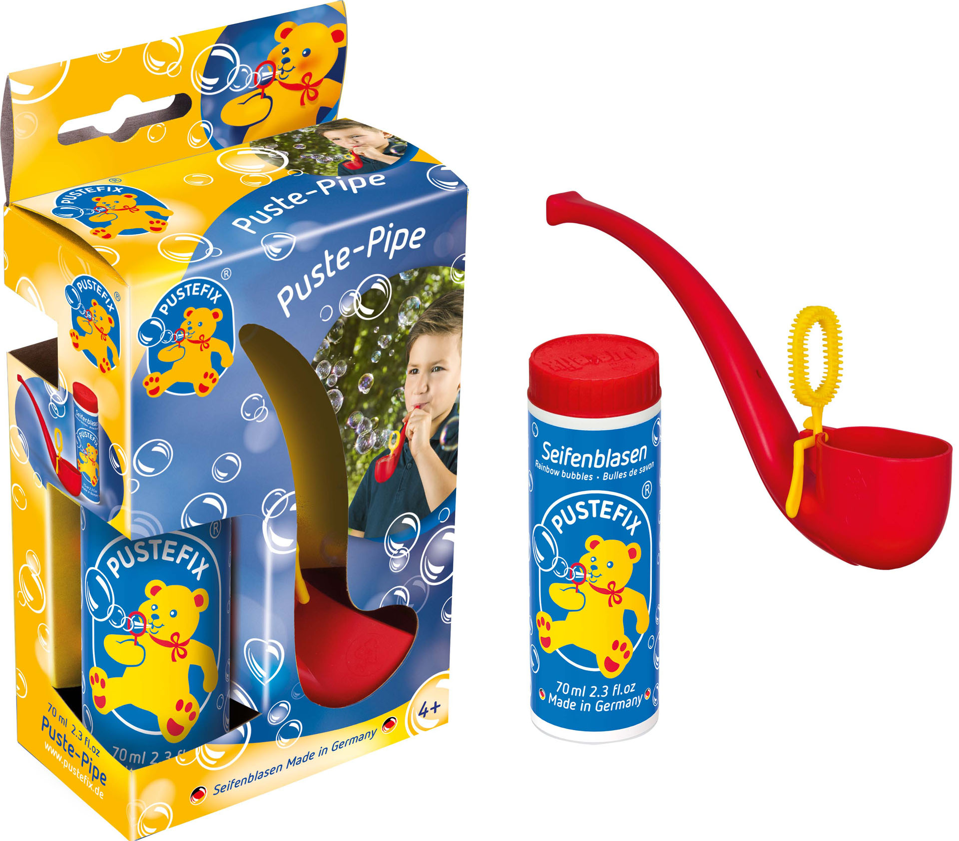 NEW TOYS | PUSTEFIX 'BUBBLE PIPE' | 505435